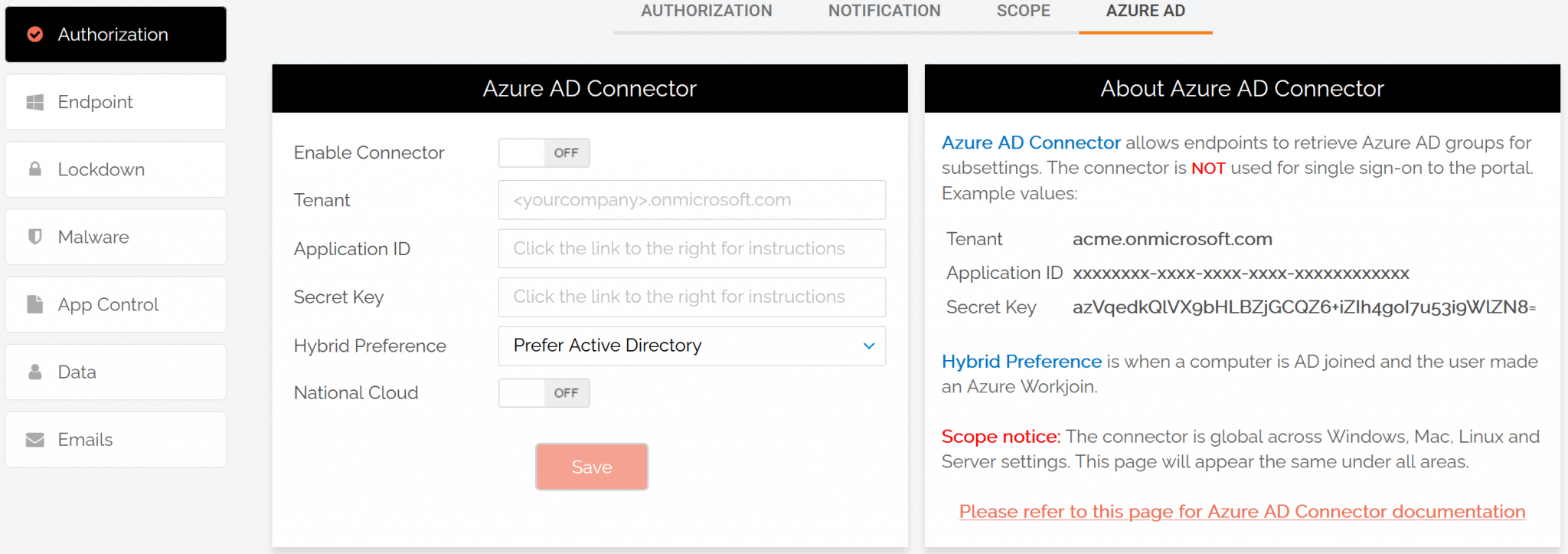 Azure AD Connector » Admin By Request