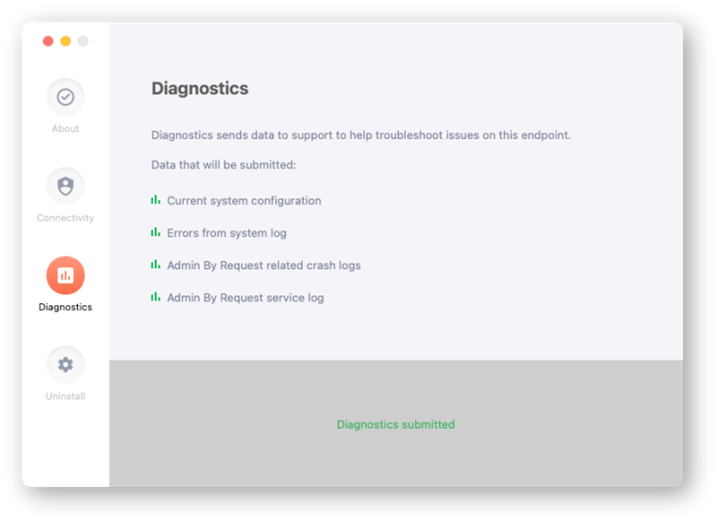 Feature Focus The Macos And Linux Client User Interfaces Admin By Request