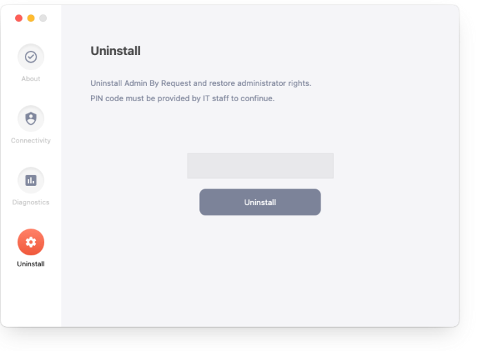 Feature Focus The Macos And Linux Client User Interfaces Admin By Request