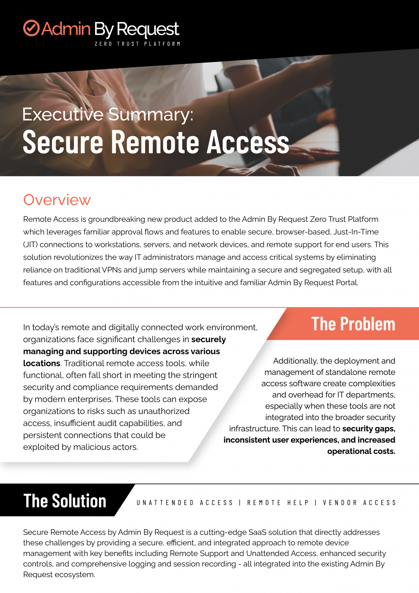 Secure Remote Access » Admin By Request